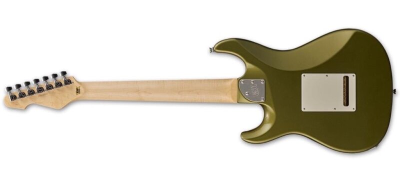ESP Snapper 7, Citron Green - Incognito Guitars